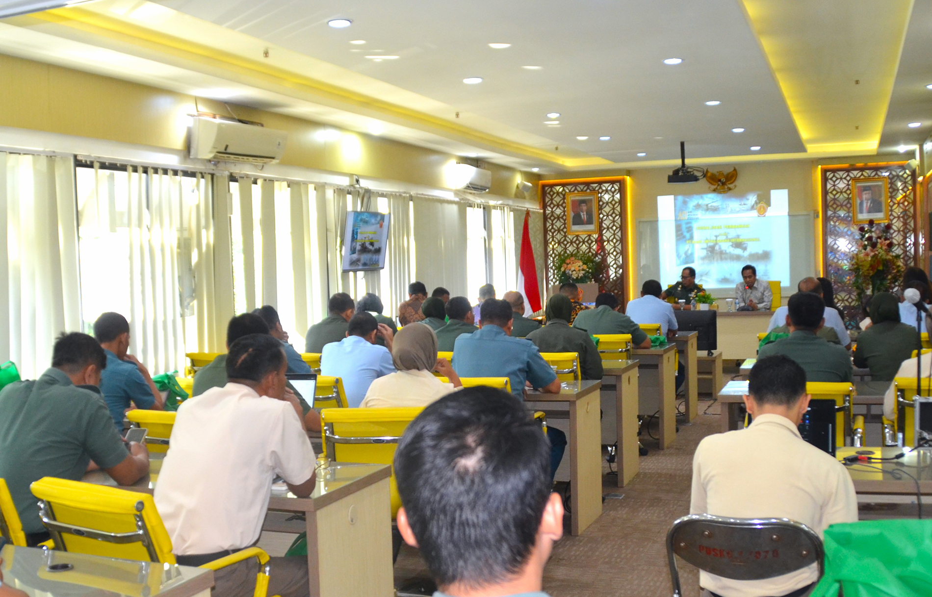 SOSIALISASI PERBANKAN BANK AGI DI PUSKU TNI - Pusat Keuangan TNI